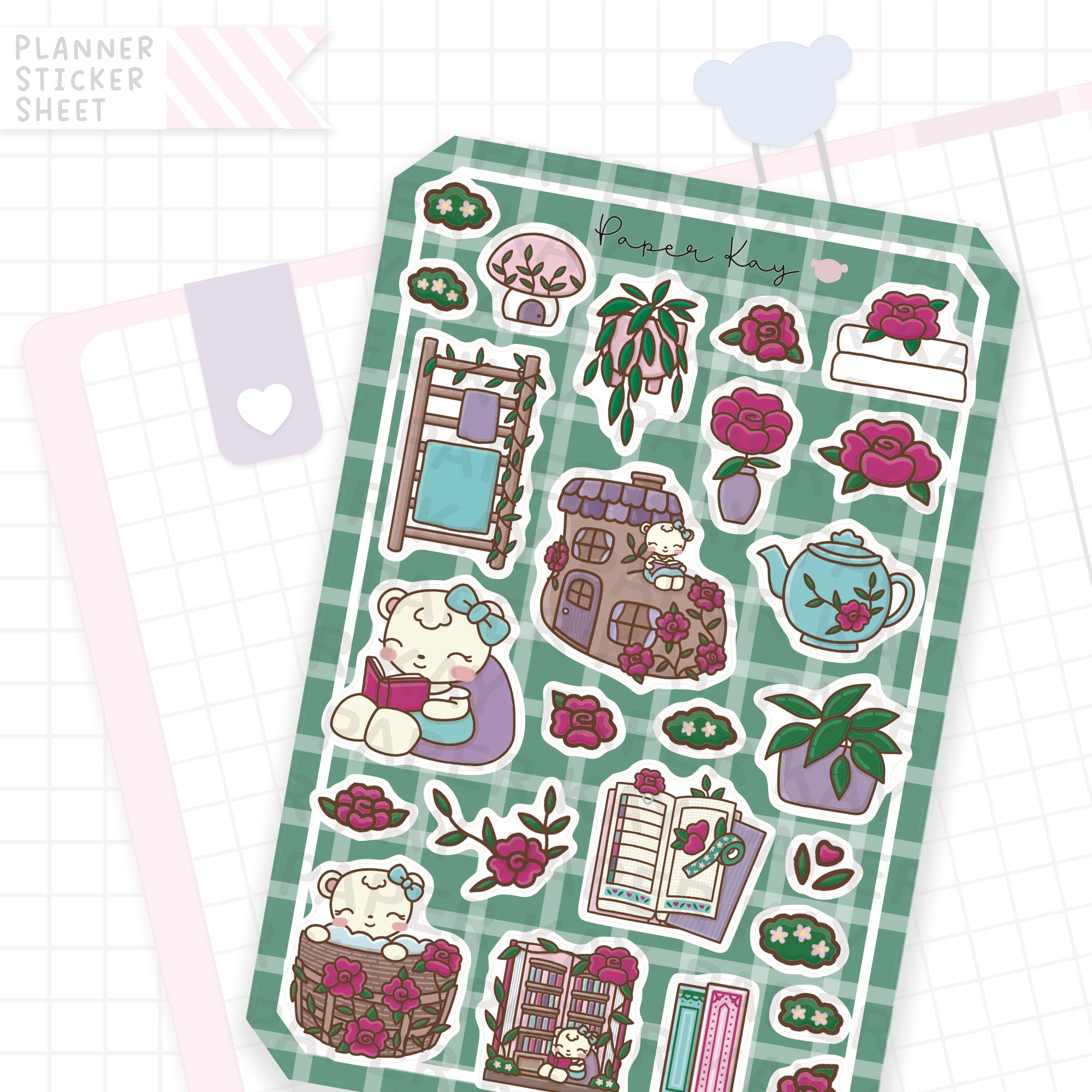 Boot House Bujo Deco Stickers – Paper Kay