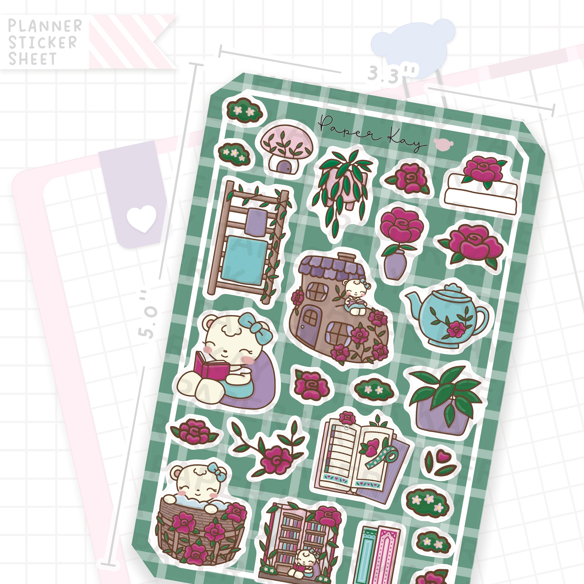 Bujo Deco Stickers – Paper Kay