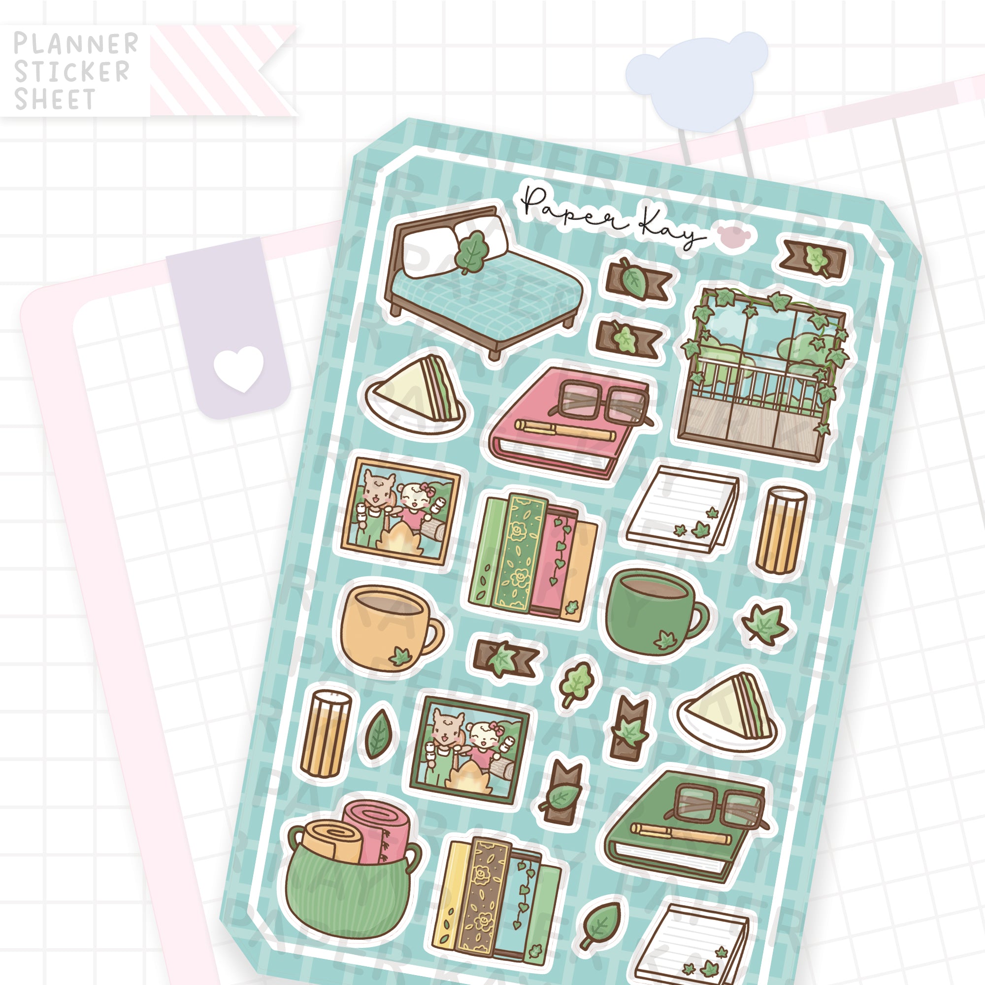 Treehouse Bujo Deco Stickers – Paper Kay
