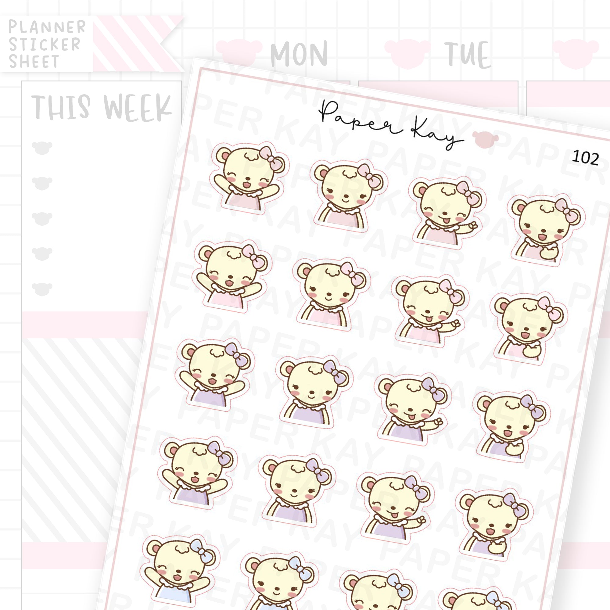 Good Mood Sticker Sheet – Paper Kay