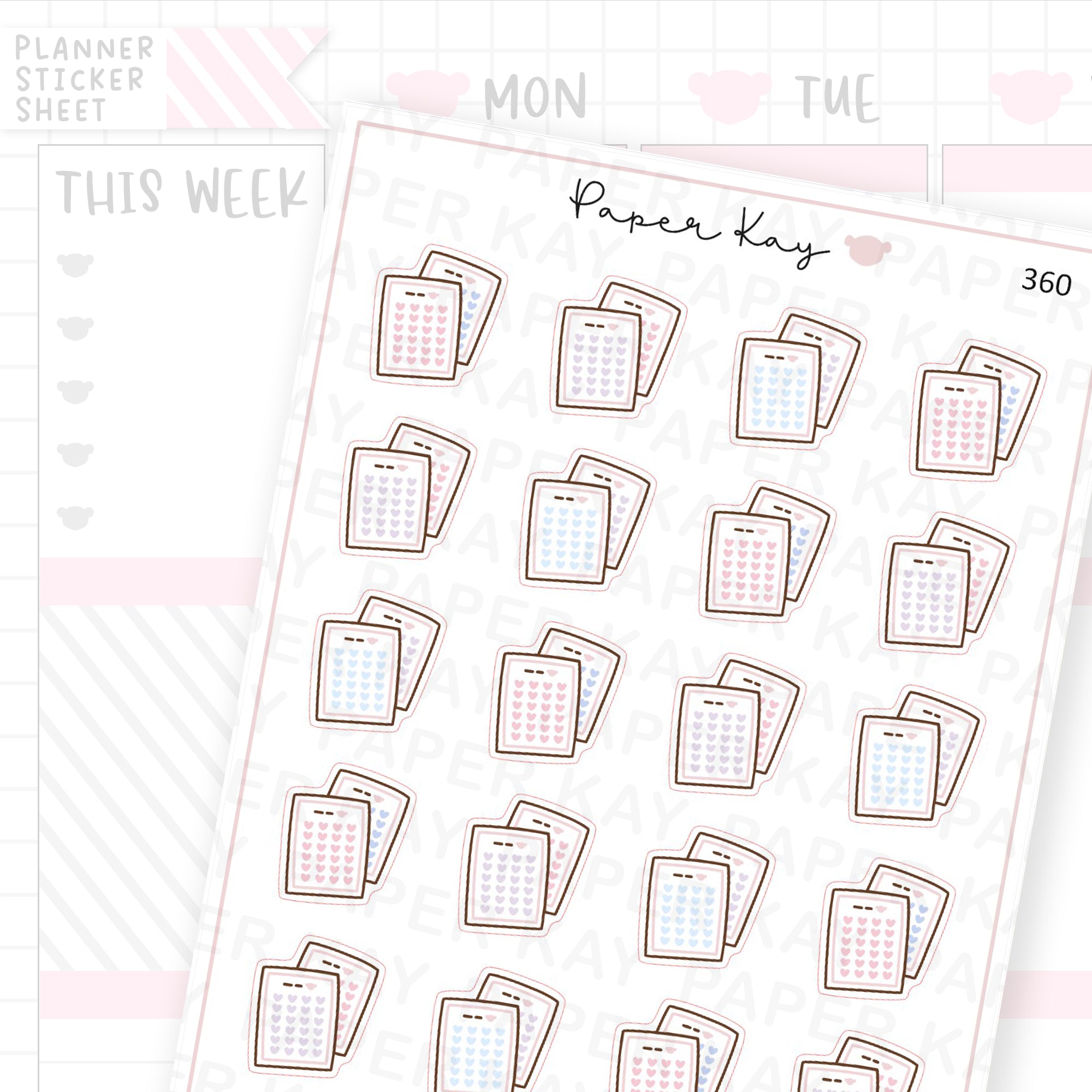 Paper Kay Sticker Sheet