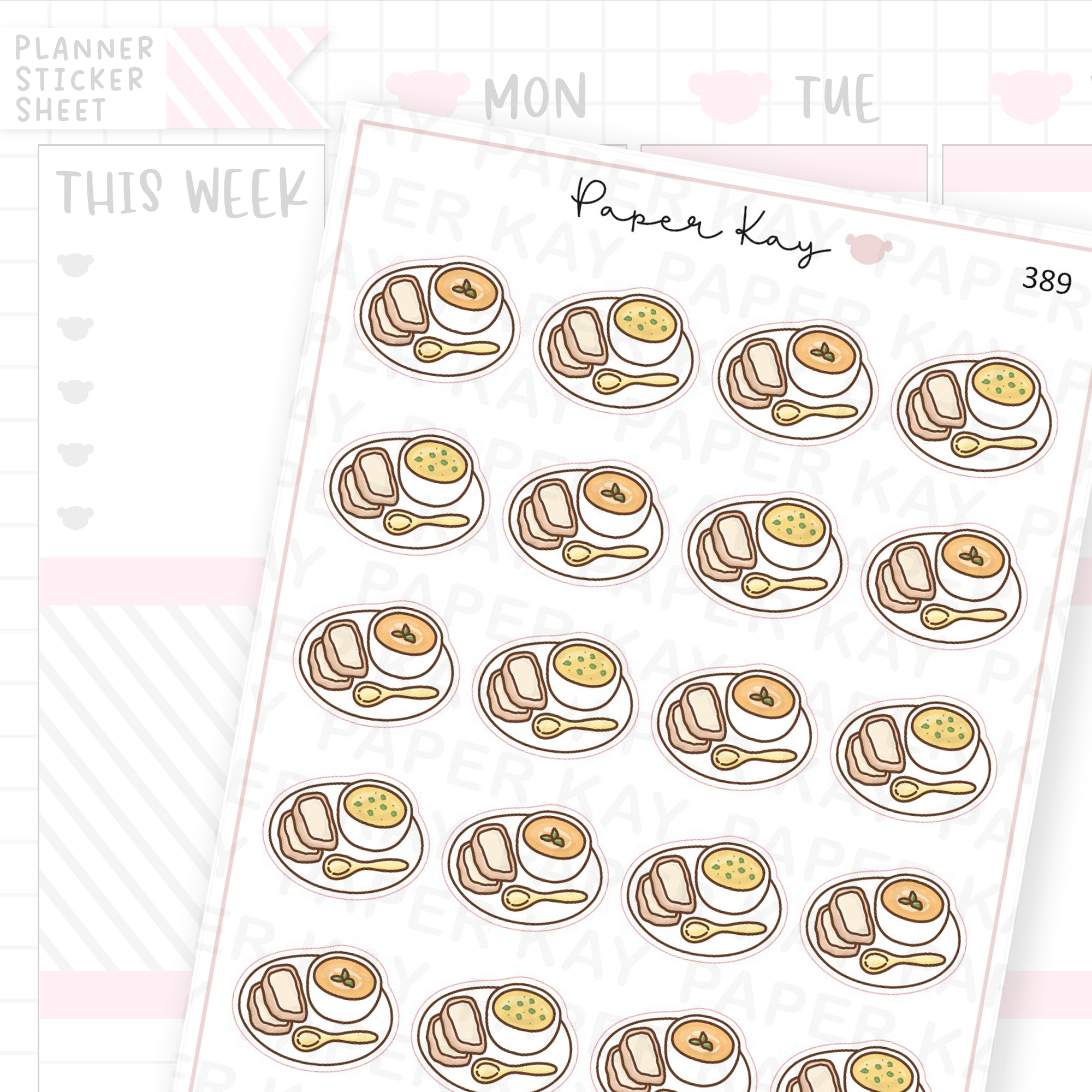 Soup Sticker Sheet – Paper Kay