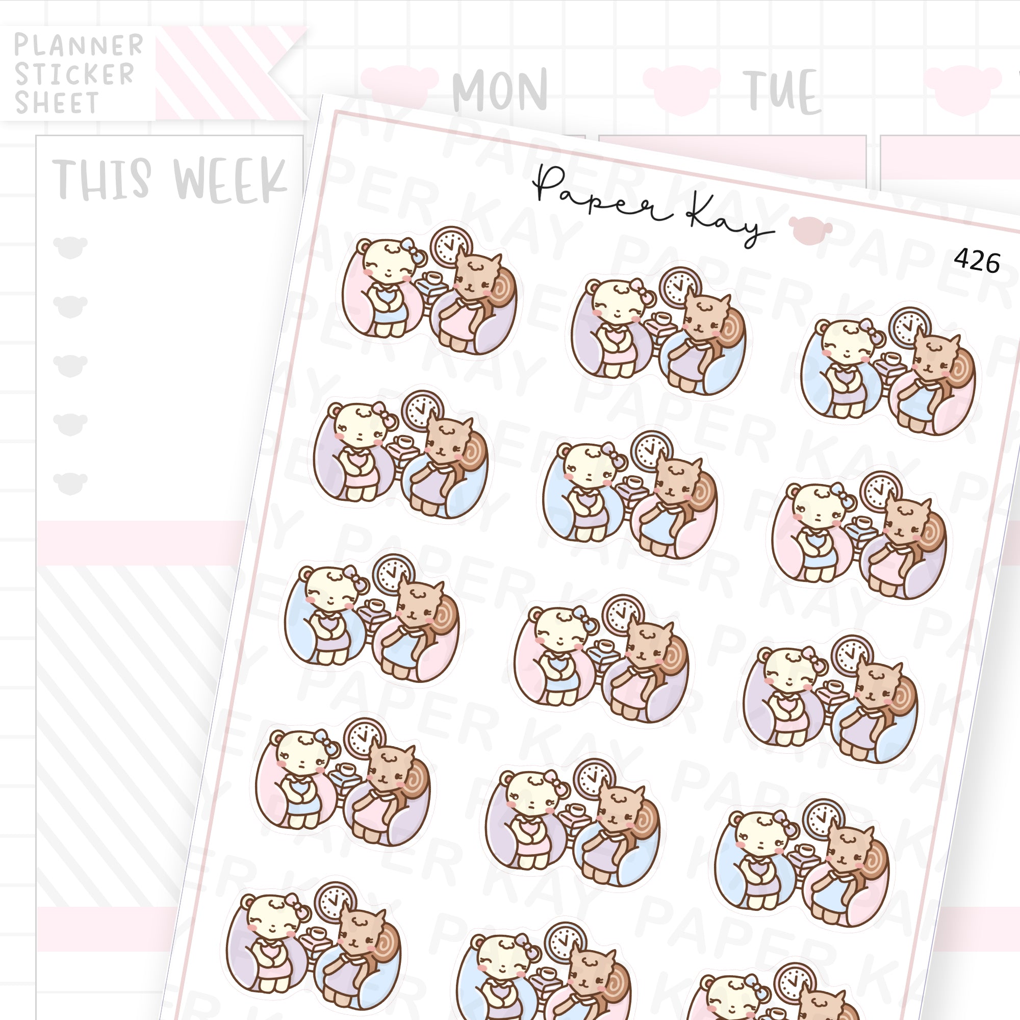 Therapy Sticker Sheet – Paper Kay