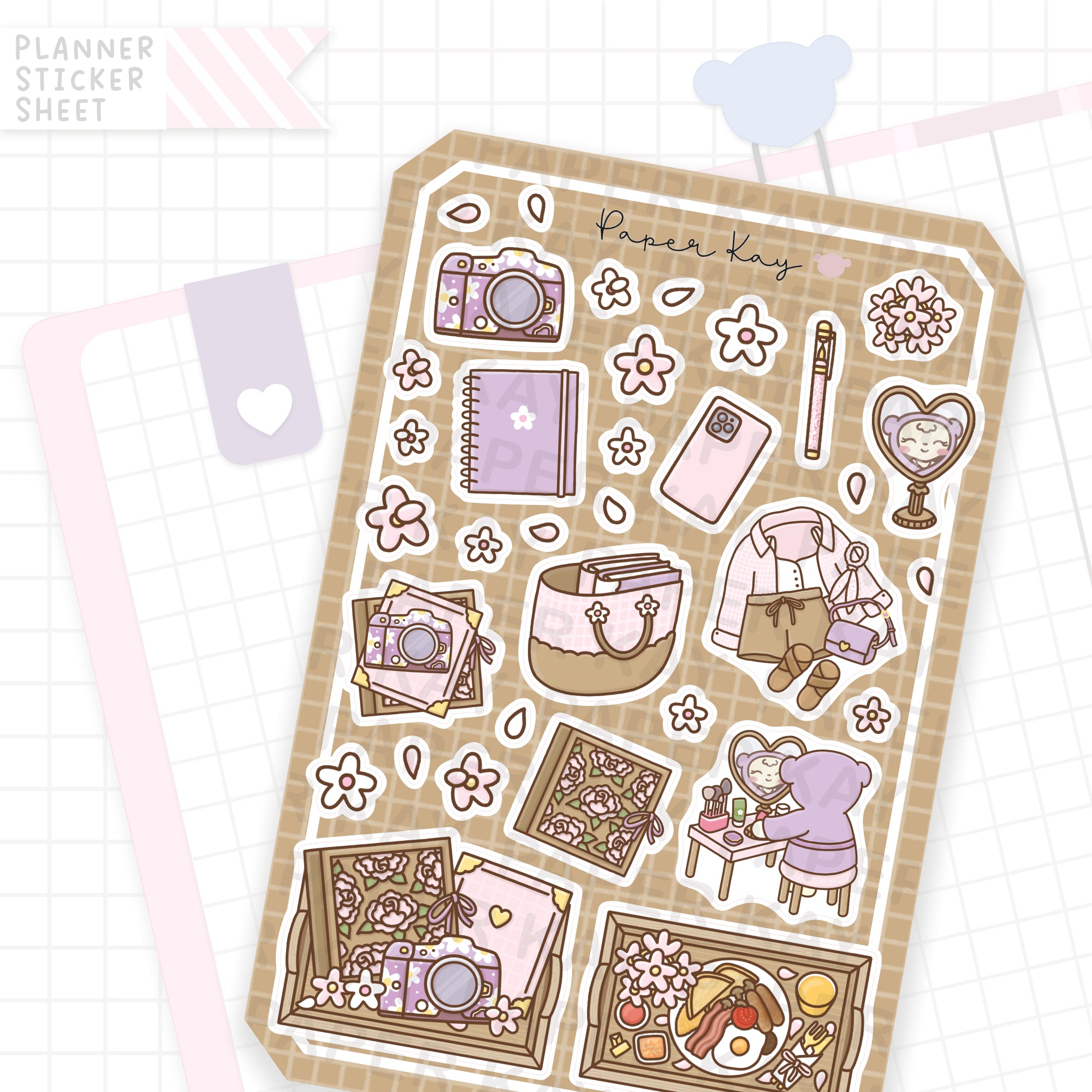 Lovely Accessories Bujo Deco Stickers – Paper Kay