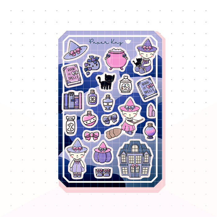Witchy Bujo Deco Planner Stickers – Paper Kay